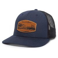China Custom Patch Embroidery Baseball Cap Six Panel Trucker Mesh Hat Adjustable 58-61cm for sale