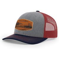 China Custom Patch Embroidery Baseball Cap Six Panel Trucker Mesh Hat Adjustable 58-61cm for sale