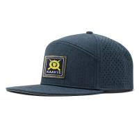 China Plastic Back Closure Embroidery Baseball Caps 7 Panel Custom Trucker Caps for sale