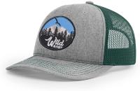 China Two Tone 6 Panel Trucker Hats Plain Vintage Embroidered Printed Logo for sale