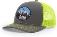 China Two Tone 6 Panel Trucker Hats Plain Vintage Embroidered Printed Logo for sale