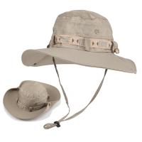 China Custom Breathable Hiking Sun Hat Wide Brim UPF 50 Fishing Bucket Hat 58-61cm for sale