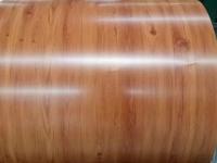 China Customizable Tolerance ±1% Woodgrain Pre-Painted Aluminum Coil for Curtain Walls for sale