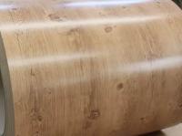 China Customizable Tolerance ±1% Woodgrain Pre-Painted Aluminum Coil for Curtain Walls for sale