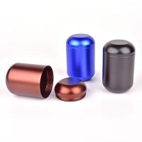 China Metal Aluminium Tin for Custom Empty Round Storage of Balm Oils and Tea Concentrates for sale