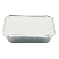 China Disposable Pot Heating Evenly Lunch Box Aluminum Foil Container Process Type Pulp Moulding for sale