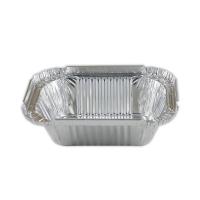 China Disposable Pot Heating Evenly Lunch Box Aluminum Foil Container Process Type Pulp Moulding for sale