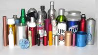 China Customizable Private Label Aluminum Screw Cap Bottle for Metal Packaging at Affordable for sale