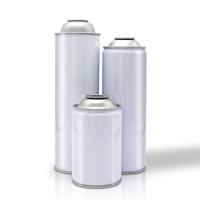 China Customized Printing Accepted Small Empty Aluminum Aerosol Can Bottles for Pepper Spray for sale