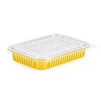 China Customized Shapes 600ml Aluminum Foil Cake Pans 10 Pack 20 Pack 50 Pack for Food for sale