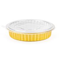 China Customized Shapes 7/8/9 Inch Household and Bakery 100 Pack Heavy Duty Aluminum Foil Pans for sale