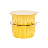 China Customized Shapes 7/8/9 Inch Household and Bakery 100 Pack Heavy Duty Aluminum Foil Pans for sale