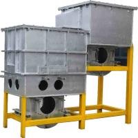 China Industrial Frequency induction melting furnace 150KG/h melting rate 380V 50HZ for sale