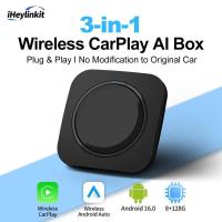 China Universal AI Box Android 16 CarPlay Netflix TV for A7 Sportback A3 Limousine for sale