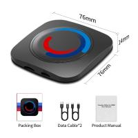 China Adjustable USB BMW AI Box CarPlay With Android Auto And Google Play Custom for sale