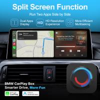 China Multimedia Streaming Ai Box Carplay Wireless Auto 8GB+128GB Android 16 GPS Dashboard for sale
