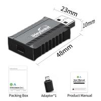 China 2 in 1 Wired to Wireless Adapter Smart Car Key Better Price Wired Carplay & Android Auto 1-Year Warranty for sale