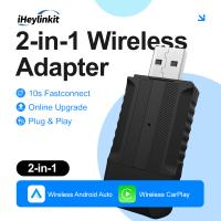 China IHeylinkit X6 Portable USB A-C Wired to Wireless Carplay & Android Auto 2-in-1 Adapter for Audi A8 2017-2024 1 Year Warranty for sale