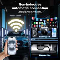 China CP/AA 2-in-1 Adapter Wired to Wireless Carplay/Android Auto Ai Box with 1 Year Warranty for sale