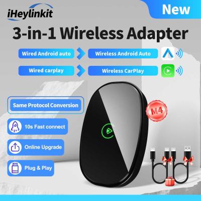 China 64MB Android Carplay Dongle Car Wireless Carplay Adapter ROHS Certificated for sale