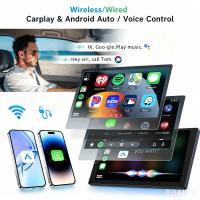 China Wireless AI Box offering wireless CarPlay wireless Android Auto and open Android app environment with Mini HDMI TF card and SIM slots for sale