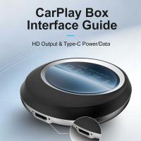 China Universal Carplay Box with Mini HDMI Output Dual Band WiFi and 4G SIM Slot Supporting Compatible Interface Wired and Wireless CarPlay for sale