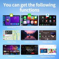 China Audi Wired TV Box CarPlay AiBox Android Auto Ai Box 8GB +128GB for sale