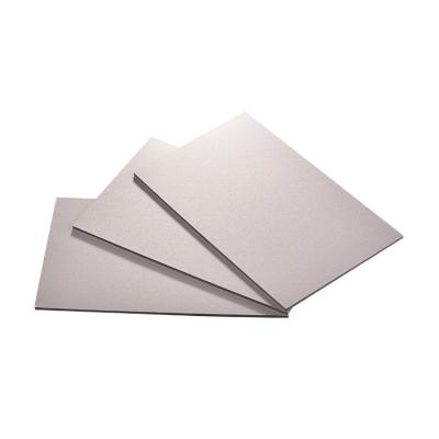 China White Silver Polyethylene ACM Wall Panels , Fireproof ACP Interior Wall Cladding for sale