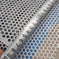 China Heatproof Nontoxic Perforated ACP Sheet , 4mm Perforated Aluminium Composite Panel for sale