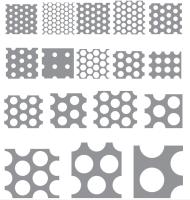 China Heatproof Nontoxic Perforated ACP Sheet , 4mm Perforated Aluminium Composite Panel for sale
