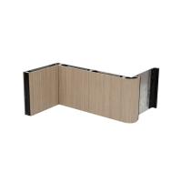China Weatherproof Wooden Aluminum Composite Panel Antiwear Lightweight Exterior for sale