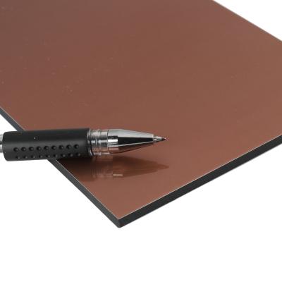 China Sturdy Heatproof Mirror Aluminum Composite Panel Multipurpose Durable for sale