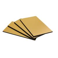 China Mirror Nontoxic ACP Composite Panel Sheet Corrosion Resistant for sale