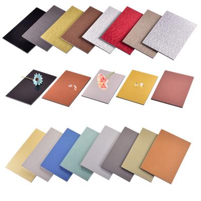 China 2 to 6mm High Quality sheet Aluminum Composite Panel for Exterior Wall Cladding for sale