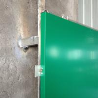 China 2mm 3mm 4mm Linyi Doulbe  Syringe  Acp Partition Panels Sheet Cladding Price Aluminum Composite Manufacturer for sale
