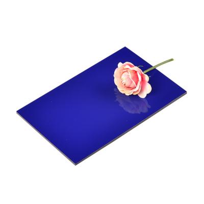China Heat Resistance 0.04mm PE Aluminum Composite Panel  Tensile Strength 130Mpa Flexural Strength 140Mpa for sale