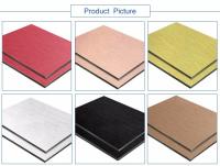 China PVDF Aluminum Composite Panel with Mineral Core Blue Color Tensile Strength ≥24MPa for sale