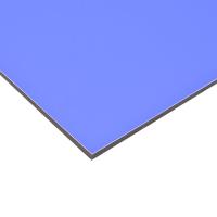 China 4.5kg/m2 Silver Sparkle Aluminum Composite Panel 3mm Thickness for sale