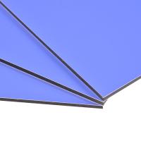 China 4.5kg/m2 Silver Sparkle Aluminum Composite Panel 3mm Thickness for sale