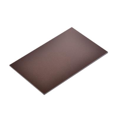China Silver 1220mm Brushed Aluminum Composite Panel UV Resistant for sale