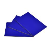 China High Impact Resistance Nano Aluminum Composite Panel With PE PVDF Coating Good Sound Insulation for sale
