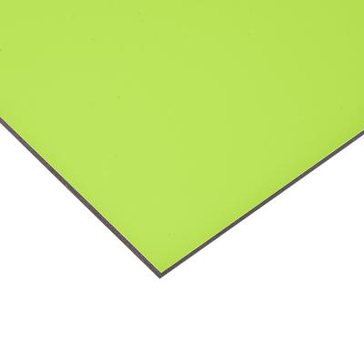 China Solid Nano Material 1000-1600mm Aluminum Composite Panel In Various Colors for sale