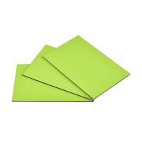 China Solid Nano Material 1000-1600mm Aluminum Composite Panel In Various Colors for sale