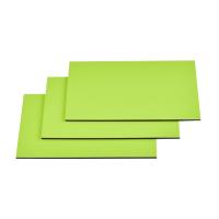China Solid Nano Material 1000-1600mm Aluminum Composite Panel In Various Colors for sale