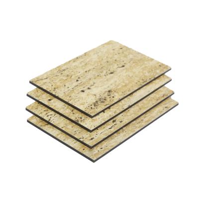 China White Marble Aluminum Composite Panel Flexible Easy Installation for sale