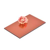 China 2440mm Aluminum Composite Reflective Metallic Panel for sale