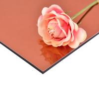 China 2440mm Aluminum Composite Reflective Metallic Panel for sale