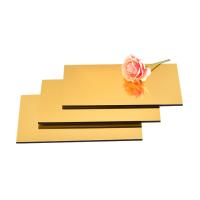 China 1220mm Mirror Aluminum Composite Panel 10 Years Warranty for sale