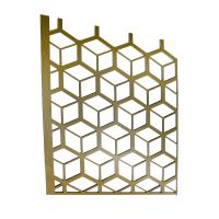 China 3-6mm Thickness Perforated Aluminum Composite Panel 1220mm Width 2440mm Length for sale