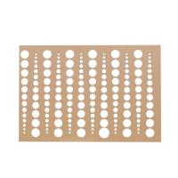 China Customized Perforated Aluminum Composite Panel With Various Patterns Available for sale